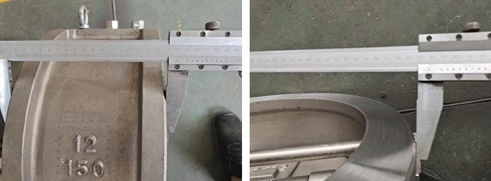 API 594 Dual Plate Wafer Check Valve, 12 Inch, 150 LB, RF - Dervos