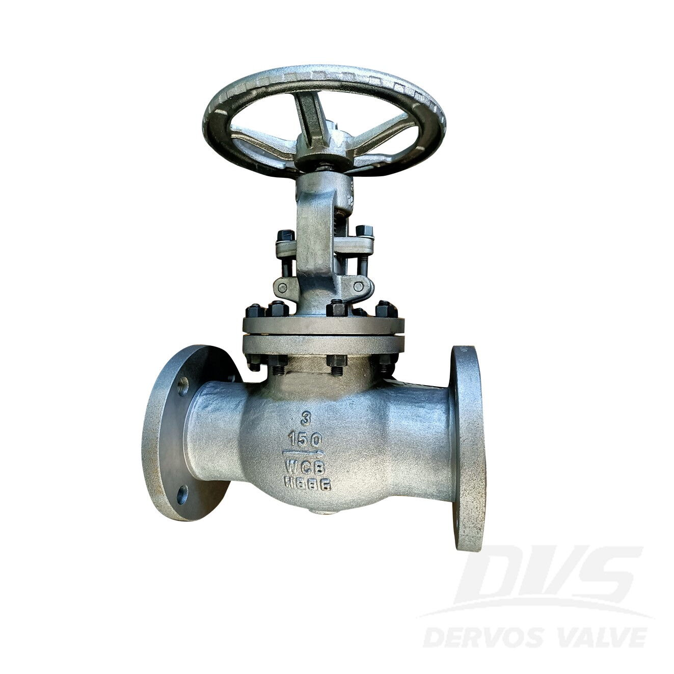 3 Inch Bronze Globe Valve, 150 LB, Non-rising Stem, BS 1873 - Dervos