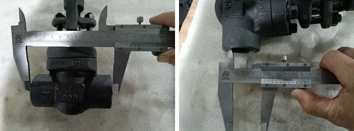 ASTM A105N Globe Valve, 1 Inch, 800 LB, API 602, SW - Dervos