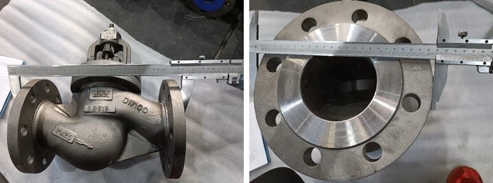 EN 10213 1.0619 Globe Valve, DN100, PN25, BS EN 13709 - Dervos