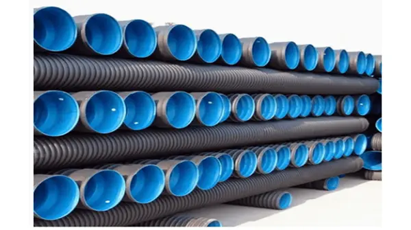 HDPE Corrugated Plastic Pipe, DN200-DN2000, SN4-SN16, 4m, 6m | Landee