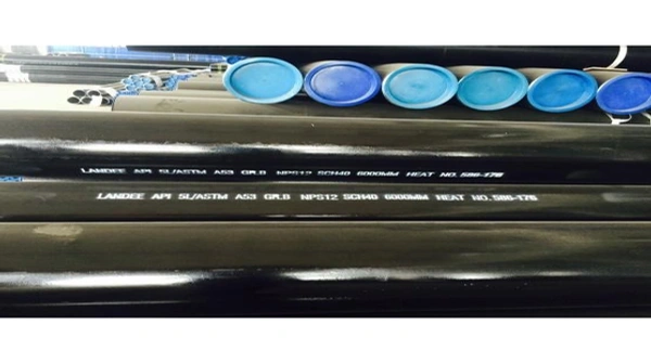 ASTM A53 Grade B ERW Pipe, ASME B36.10, OD 323 mm, 11.8 Meters | Landee