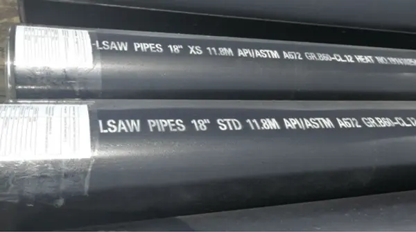 Straight-Seam Welded Pipe, ASTM A672 B60 Class 12, 18 Inch | Landee