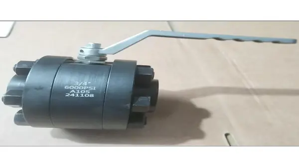 ASTM A105 Forged Steel Ball Valve, 6000 PSI, 3/4 Inch, NPT | Landee
