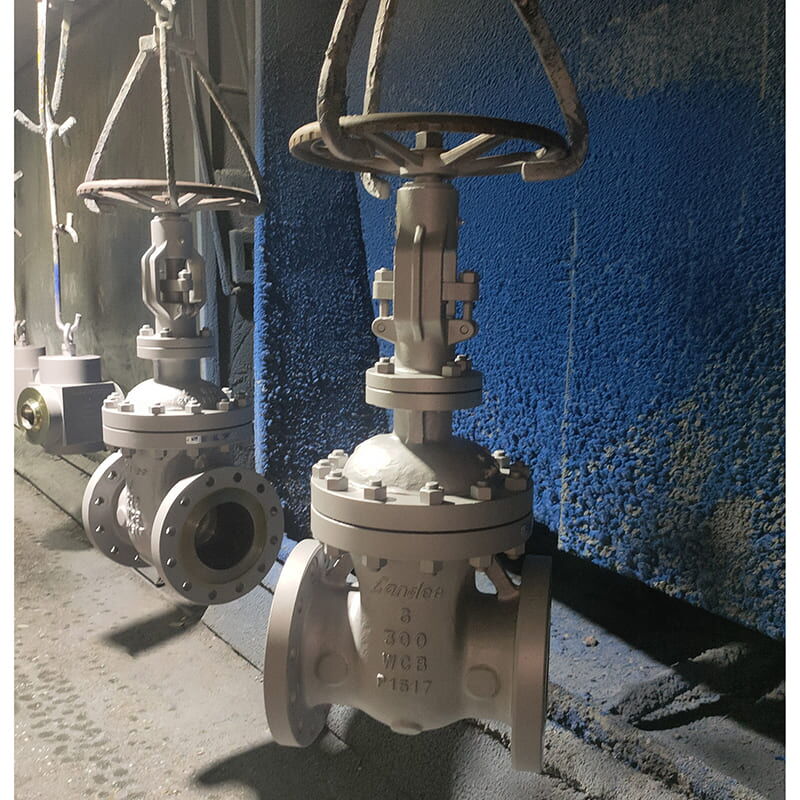 API 600 Non-Rising Stem Gate Valve, WCB, 6 Inches, CL300 LB | Landee