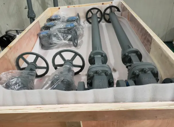 API 600 Gate Valve, Extended Stem, A216 WCB, 8 Inch, 150 LB - Landee