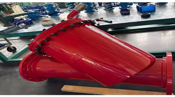 Carbon Steel Y Strainer, SS 304 Screen, DN400, PN20, Flanged | Landee