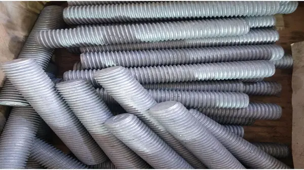 Stud Bolt with Hex Nuts, M20, A193 B7, A194 2H, Galvanized | Landee