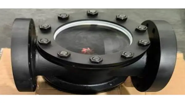 Flanged Sight Flow Indicator, Carbon Steel, 3 IN, 300 LB, RF | Landee