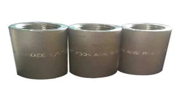 ASTM A182 F304 Full Coupling, 1/2 Inch, 3000#, NPT | Landee