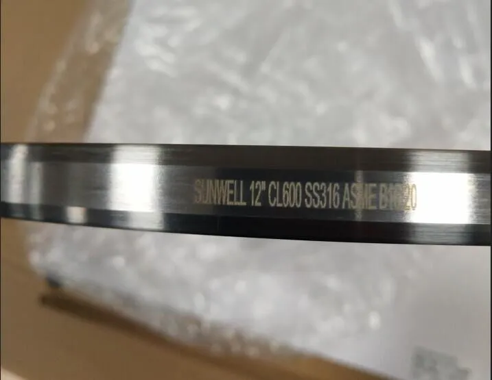 ASME B16.20 RTJ Gasket, Octagonal, SS 316, R57, 12 IN, CL600 - Landee