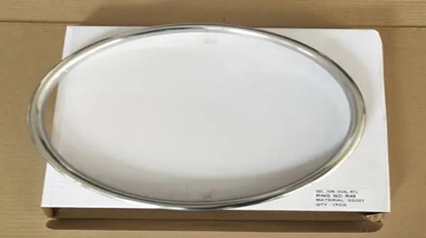 Stainless Steel RTJ Gasket, Oval, ASME B16.20, SS 321, R49 | Landee