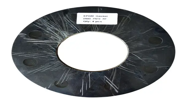 EN 1514-1 Flat Gasket, EPDM, DN80, PN10, 3 Inches, THK 2 mm | Landee