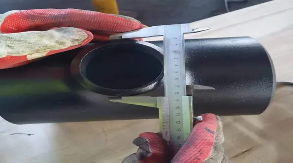 ANSI 16.9 Reduced Tee, ASTM A234 WP11, Seamless, 3 x 2 Inch | Landee