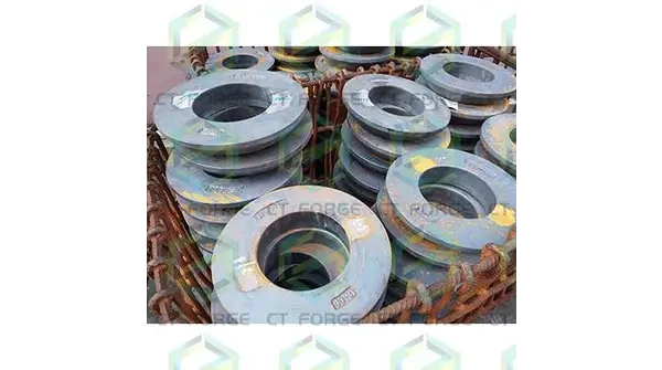 Railway Carbon Steel DIN ST52-3 Train Components, Roll Ring Forging ...