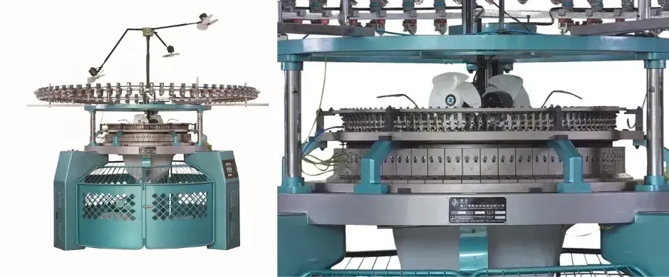 Single Jersey Pattern Wheel Circular Knitting Machine for Algeria | Yuanda
