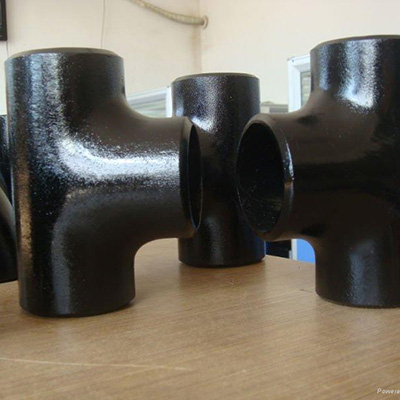 8” ASTM A-234 GR. WPB Seamless Tee ASME B16.9 Standard STD; Bevel Ends ...