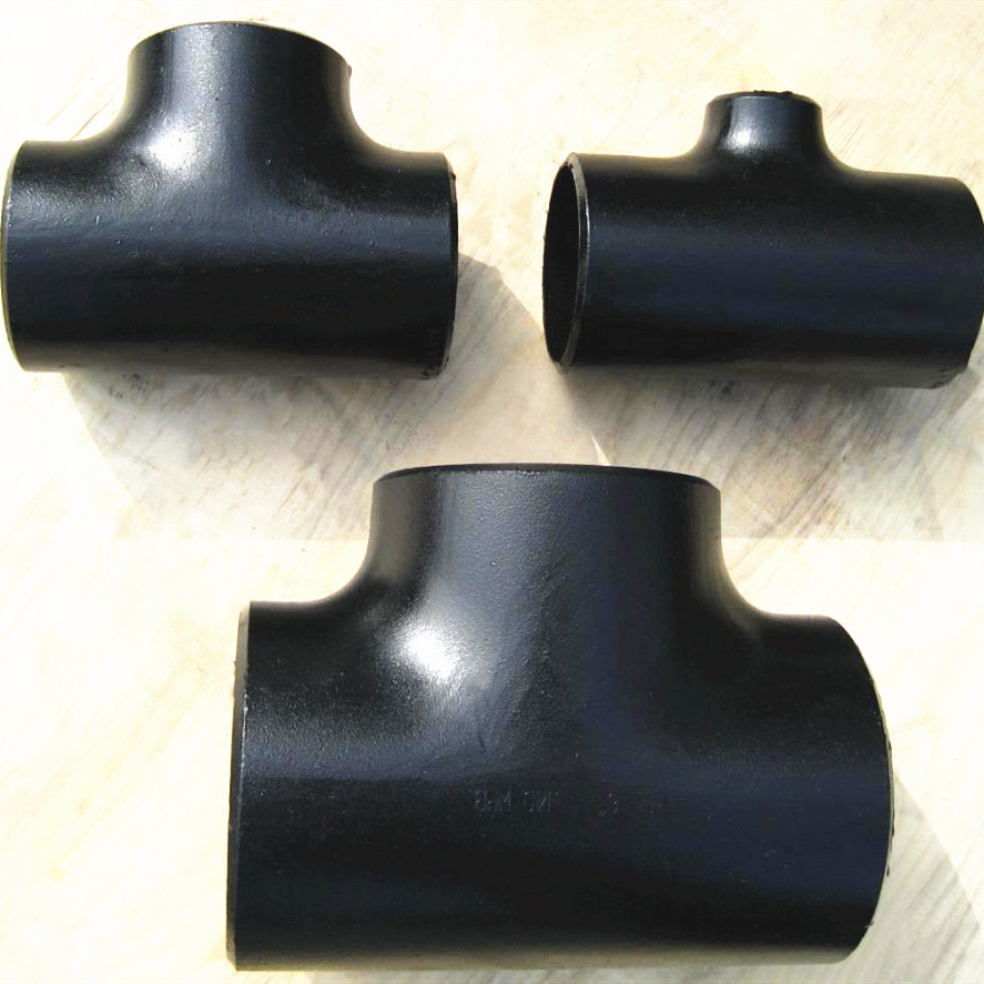 A234 WP9 CL1 Reducing Tee ASME B16.9 20 x 8 Inch SCH 40 x SCH STD - Derbo