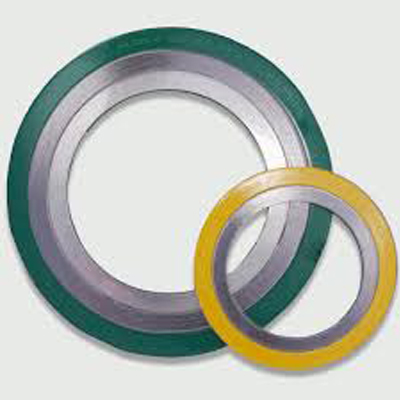 SS 316L Spiral Wound Graphite Gasket CS Out Ring Class 300 - Derbo