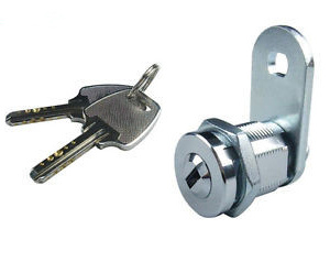 16.5mm Wafer Key Cam Lock, Spring Loaded Disc Tumbler System - Topper