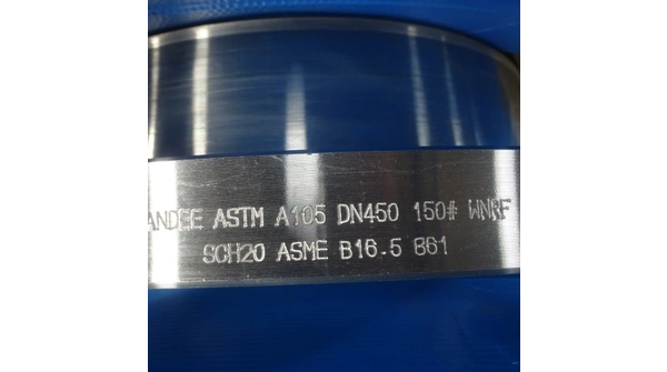 ASTM A105 WN Flange, 18 Inch, DN450, 150 LB, ANSI B16.5, RF | Landee