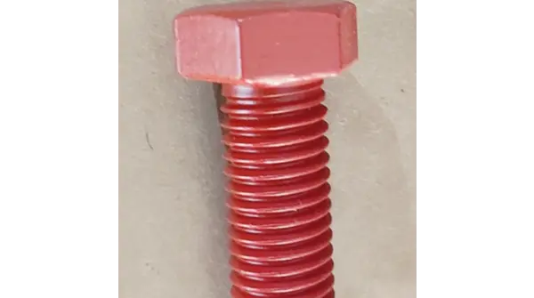 ASTM A320 B8M Class 2 Hex Bolt, ASTM A194 8M Nut, Red XYLAN - Landee