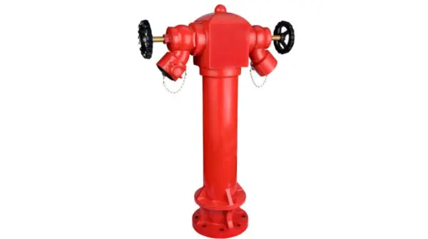 Two Way Pillar Fire Hydrant, DI, 1.6 MPa, with Landing Valve - Landee