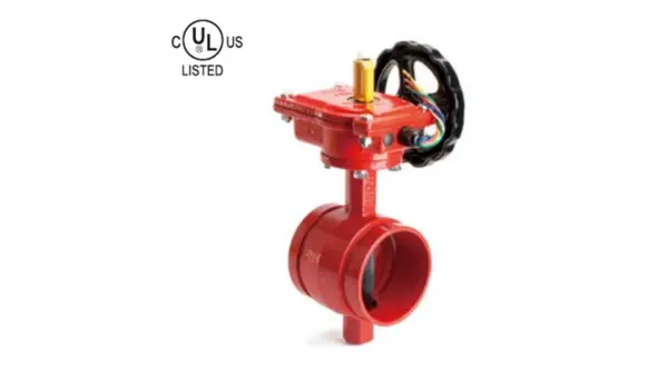 Grooved Firefighting Butterfly Valve, MSS SP-67, DI, 2-8 IN | Landee