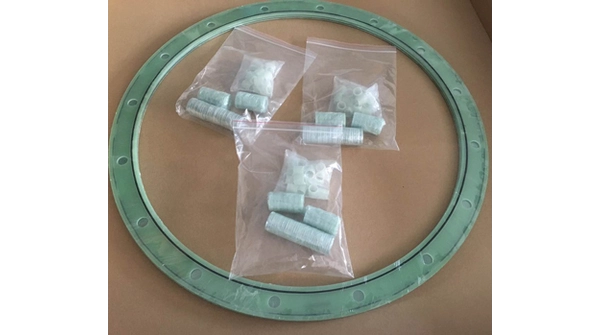 Isolation Gasket Kits, G10 with PTFE & Viton, 20IN, CL150, FF | Landee