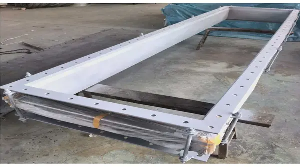 Rectangular Expansion Joint, SS 304 Bellows, 3718*813*300 mm | Landee