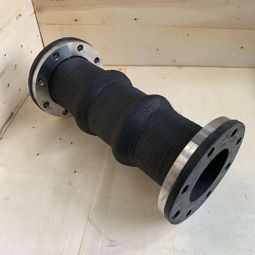 Rubber Expansion Joint, F304 Flange, EPDM Bellows, 16 Inch - Landee