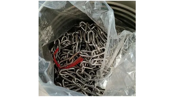 Round Steel Link Chain, DIN 763, SS 316, 8 * 52 * 32 mm | Landee