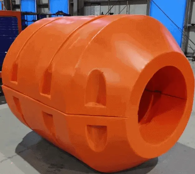 Medium Density Polyethylene MDPE Pipe Floats, ID 12 Inch - Landee