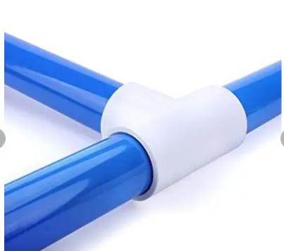 Blue UPVC Plastic Pipes, PNS 65:1993, OD 20-50 mm, Socket - Landee