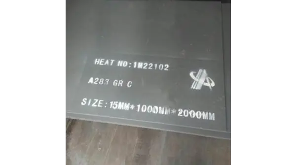 A283 GR.C Plate, Carbon Steel, 15 X 1000 X 2000MM | Landee