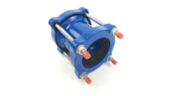 Ductile Iron Coupling with Galvanized Bolts and Nuts | Landee