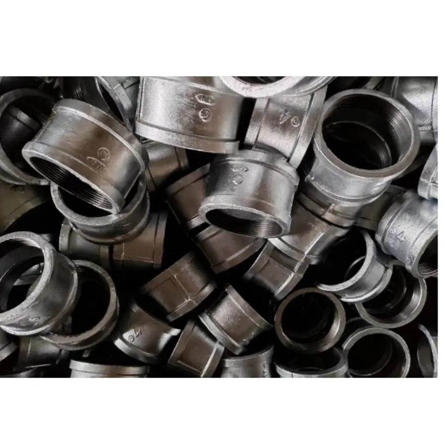 Galvanized Malleable Iron Coupling, 4 Inch, ASME B16.3, NPT - Landee