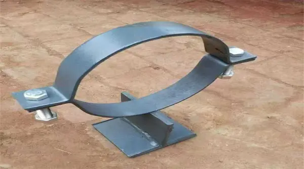 Carbon Steel Pipe Clamp, DN25–DN100, 1-4 Inches, Anti-rust | Landee