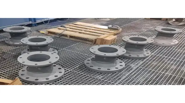 Carbon Steel Flanged Spool, ASTM A106 Gr.B, ASTM A105, 8 IN | Landee