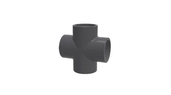 ASTM D2467 Cross, ANSI, ASTM F439, SCH80, 150 PSI, UPVC | Landee