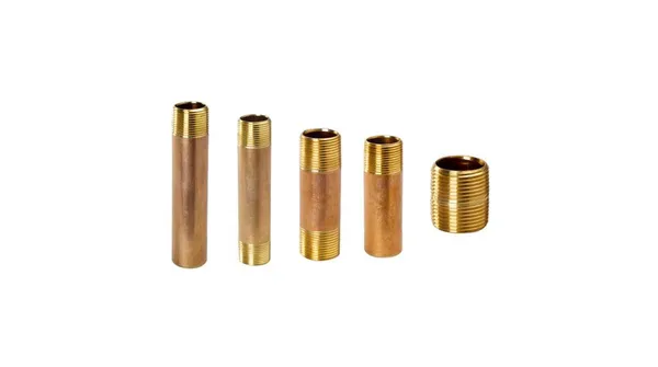 Brass Pipe Nipple, ASTM B43, ASTM B687 Dimensions, Threaded | Landee