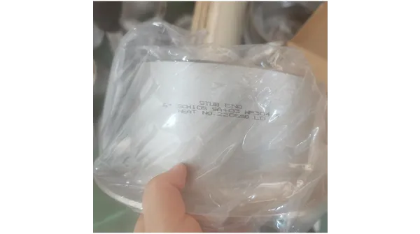 MSS SP-43 Type A Stub End, ASME SA403 WP304, 6 Inch, SCH 10S | Landee