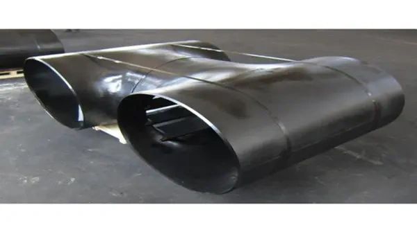 ASME B16.9 Welded Equal Tee, A234 WPB, 24 Inch, WT 12.77 mm | Landee