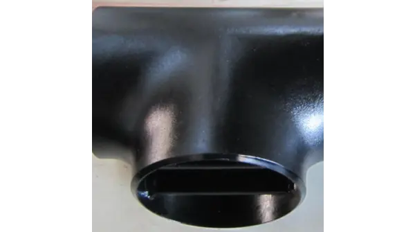 ASTM A234 WPB Barred Tee, 8 Inch, ANSI B16.9, SCH 40, BW | Landee