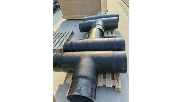 ASME B16.9 Pipe Tee, GRE, Equal/Reducing, 14 IN, Epoxy Coated | Landee