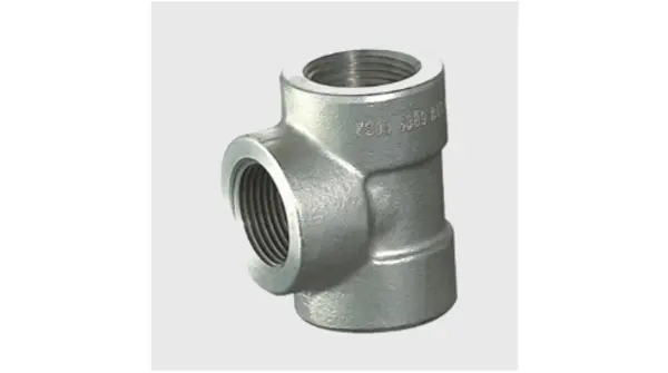 Duplex Steel Forged Threaded Tee, 1/8-4 Inch, 2000-9000 LB - Landee