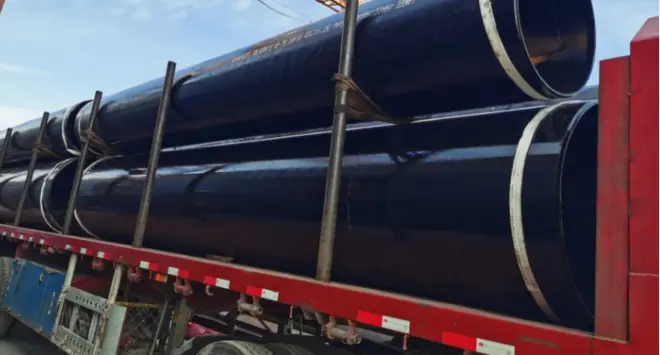 API 5L GR.B LSAW Steel Pipe, 42 Inch, SCH 40, 6 Meters, BE - Landee