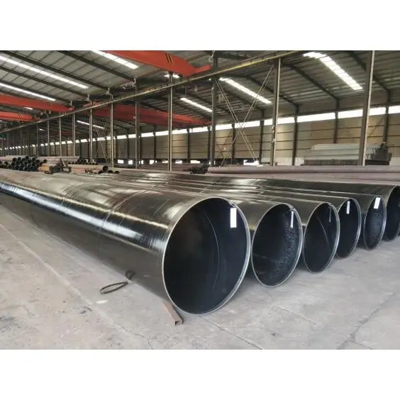 API 5L Grade B Steel Pipe, LSAW/SSAW, 36 Inch, 12 Meter, BE - Landee