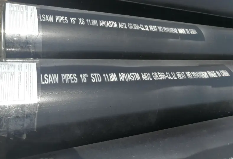 ASTM A672 EFW Welded Pipe, 16-60 Inch, B60, B65, B70, C55, C60 - Landee