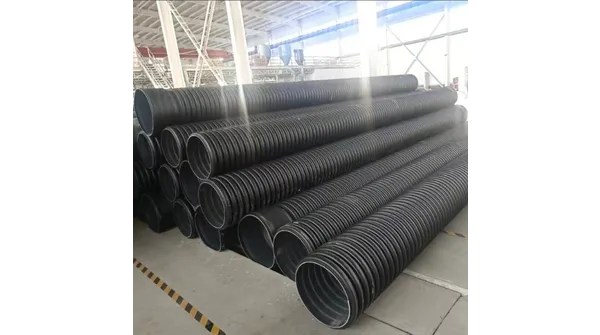 Double Wall Corrugated Pipes, EN 13476, HDPE, SN8, Bell Ends | Landee